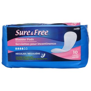 View Sure and Free Bladder Pads,