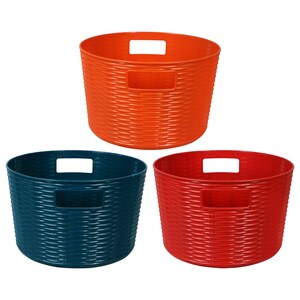 View Essentials Harvest Round Woven Looking