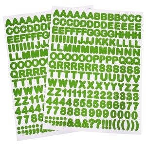 View Letter, Number, & Symbol Stickers,