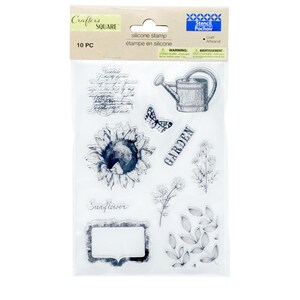 View Crafters Square Silicone Stamps, 3