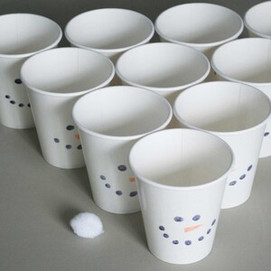 DIY Snowball Toss Game