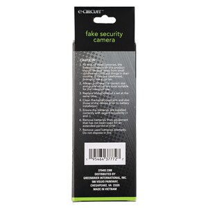 View E-Circuit Fake Security Camera, 2.12x2.8x5.5