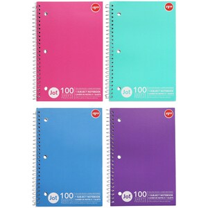 View Jot Mini-One-Subject Spiral-Bound Notebooks, 100