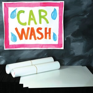 View White Poster Board, 22x28 in.