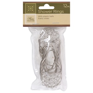 View Home Collection Metal Shower Rings