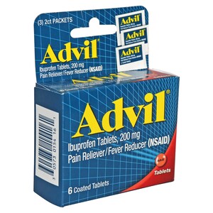 View Advil 200-mg. Ibuprofen Tablets, 6-ct.