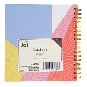 View Assorted Jot Lined Notebooks, 8.5x9