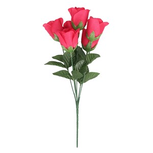 Floral Garden 6-Stem Rose Bushes, 16 in. | Dollar Tree