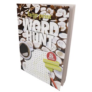 View Large-Print Word Hunt Puzzle Books,