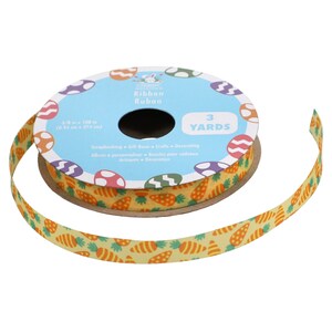 View Mixed Easter-Themed Printed Ribbon, 1