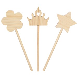 View Assorted Pine Wood Décor, 12x4-in.