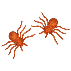 View Glittery Plastic Spiders