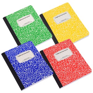 View Colorful Classic Composition Notebooks, 100