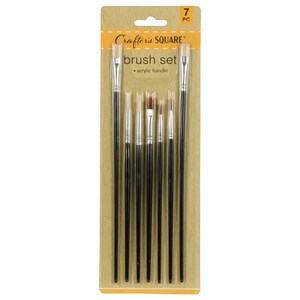 View Crafters Square Brush Sets, 7-ct.
