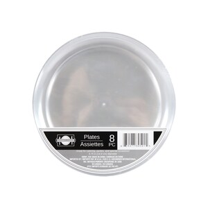View Clear Plastic Plates, 8-ct. Packs