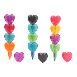 View Stackable Gem-Design Highlighters, 1 pk.