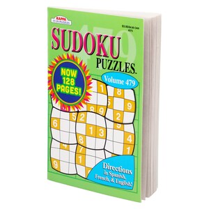 View Kappa Sudoku Puzzle Books, 128-pg.
