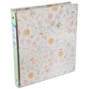 Jot 3-Ring Binders with Printed Vinyl Covers, 1 in. | Dollar Tree