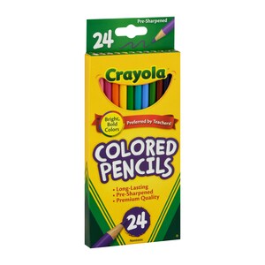View Crayola Colored Pencils, 24-ct. Box