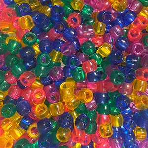 View Crafters Square Colorful Craft Beads,