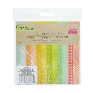 View Crafters Square Crafting Paper Pack,