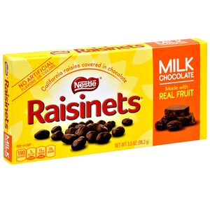 View Nestle Raisinets Milk Chocolate-Covered Raisins,