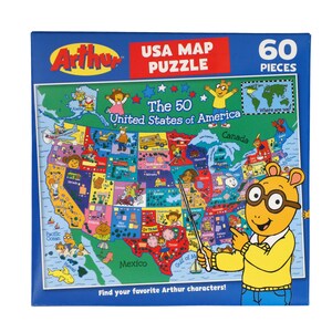 View PBS Kids Arthur USA Map