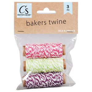 View Crafters Square Colorful Baker's Twine,