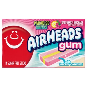View Airheads Raspberry Lemonade Gum, 14-pc