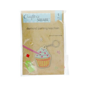 View Crafters Square Diamond Painting Keychain