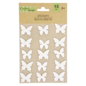 View Crafters Square Paper Stickers Embellished
