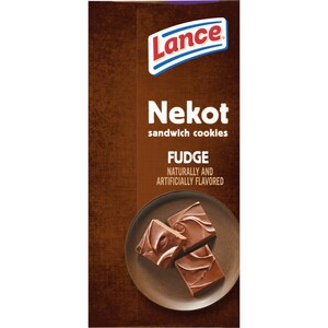 Lance Nekot Fudge Flavored Sandwich Cookies, 6.8-oz. Boxes | Dollar Tree