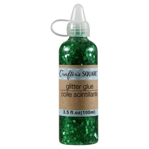 View Crafters Square Glitter Glue, 118-g.