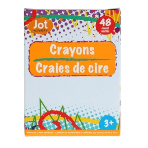 View Boxed Crayons with Built-In Sharpener,