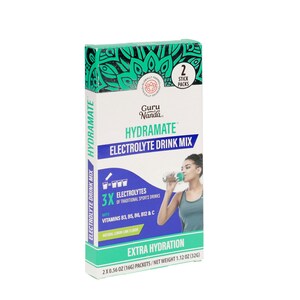 View Gurunanda Hydramate Electrolyte Drink Mix,