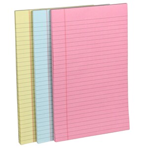 View Jot Notepads, 8x5 in., 3-ct.