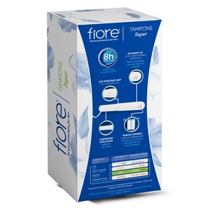 View Fiore Super Cotton Tampons, 6-ct.