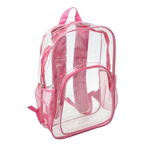Clear Backpack, 16x5x11.4 in. | Dollar Tree