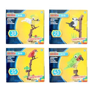 Make It Blocks Tropical Birds Building Blocks | Dollar Tree