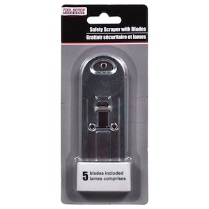 Tool Bench Hardware Metal Safety Scrapers, 4.125x1.625 in. | Dollar Tree