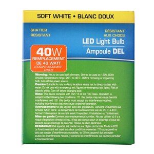 View Clear LED Vanity 40W Light