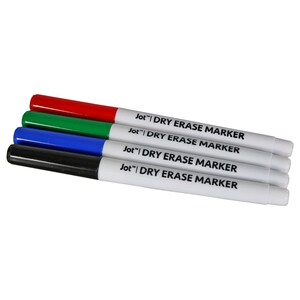 View Jot Dry Erase Markers, 4-ct.