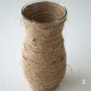 Twine-Wrapped Vase | Dollar Tree