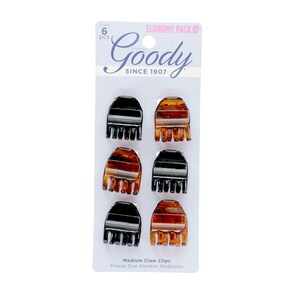 View Goody Half Claw Clips, 6-ct.