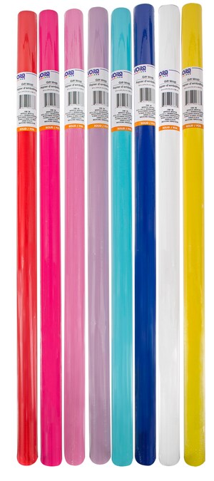 View Voila Solid-Color All-Occasion Wrapping Paper,