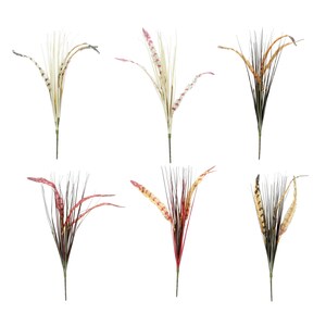 View Floral Garden Fall Grass with