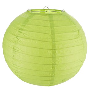 View Color Assorted Round Paper Lanterns,