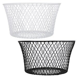 DollarTree.com | Bulk Round Plastic-Coated Wire Baskets with Handles