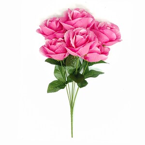 View Floral Garden Artificial Rose Bouquet,