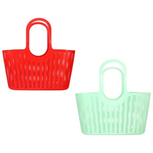 View Plastic Tote Bag With Handle,